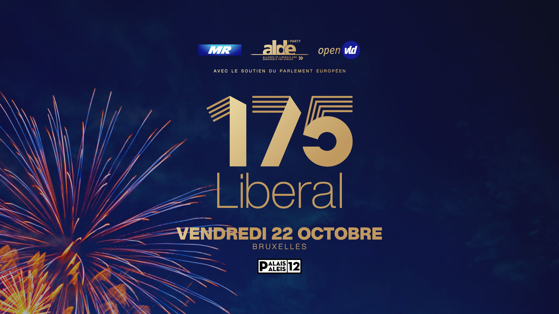 Le 175e anniversaire du parti libéral belge - 175 Liberal